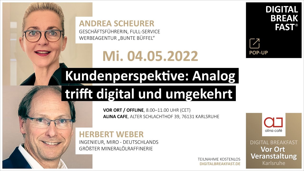 AUFZEICHNUNG | Impulsvortrag Andrea Scheurer | "bunte büffel" - YouTube