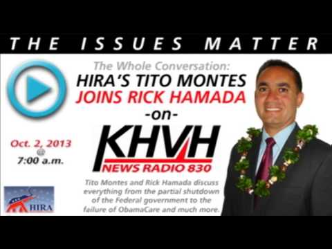 HIRA's Tito Montes and KHVH's Rick Hamada Discuss the Issues on 10-02 ...