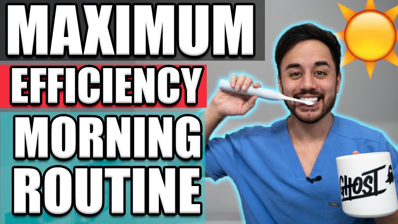 How I Maximize Efficiency for My Morning Routine | A Doctor’s Morning ...