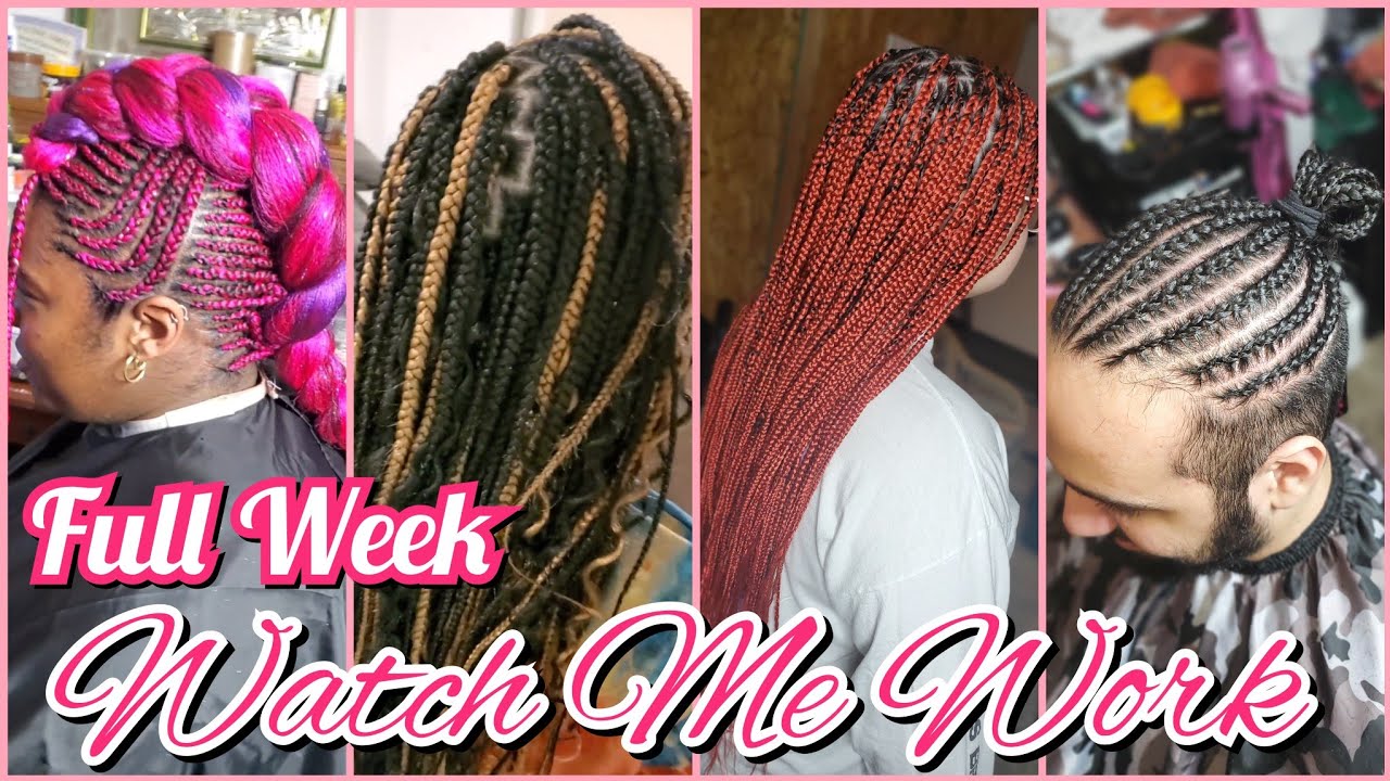 WATCH ME WORK | Full Week of Appointments - YouTube