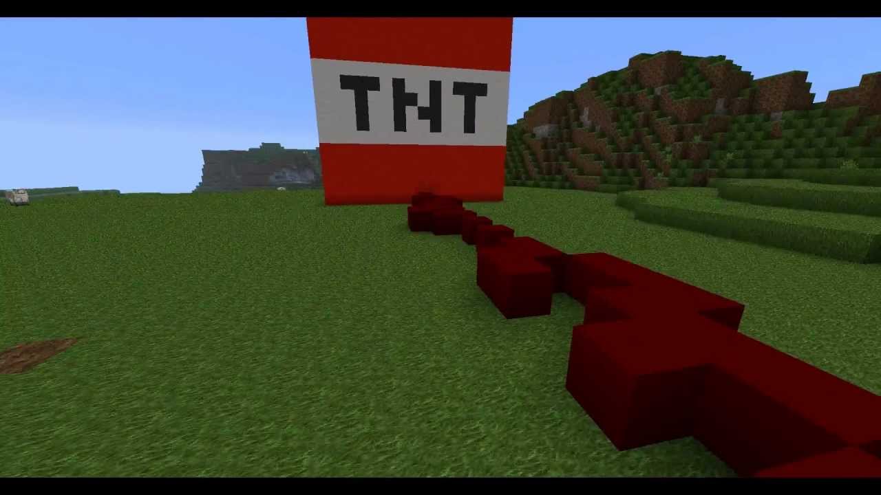 Minecraft - Massive TNT explodes - YouTube