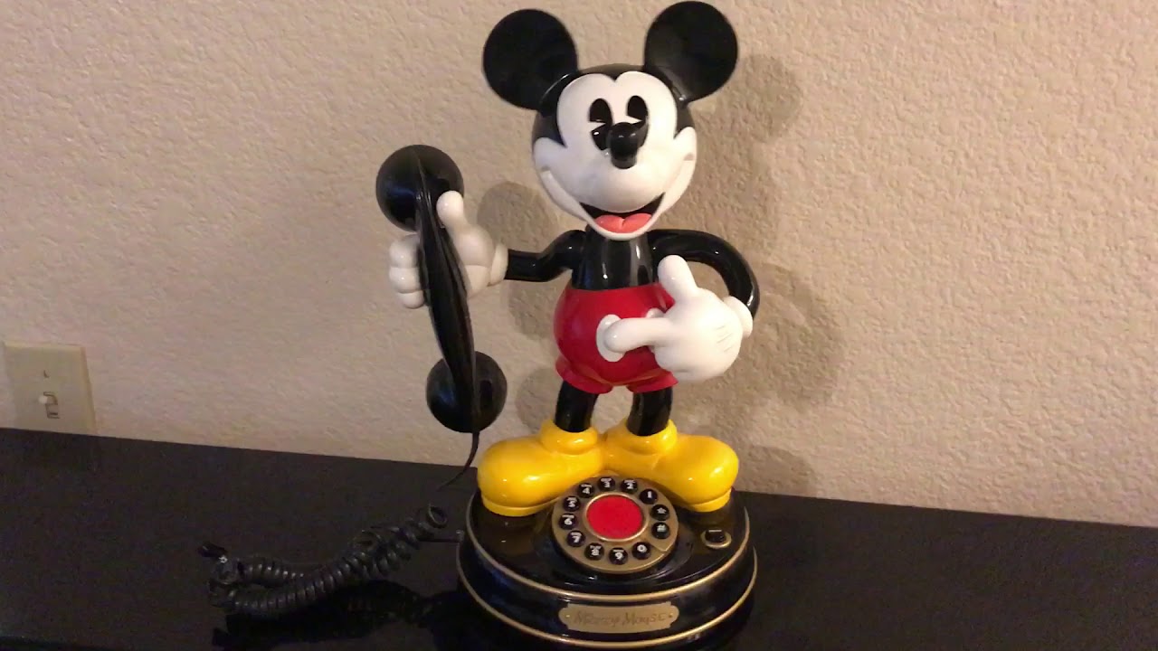 Animated Mickey Mouse Phone - YouTube
