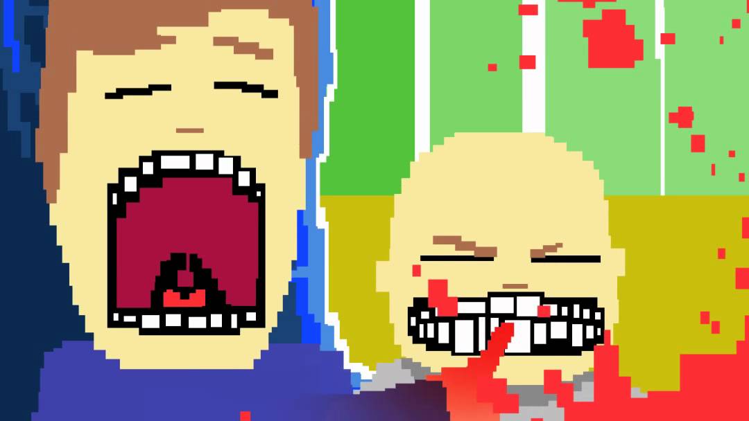 8-BIT Charlie bit my finger - again ! - YouTube