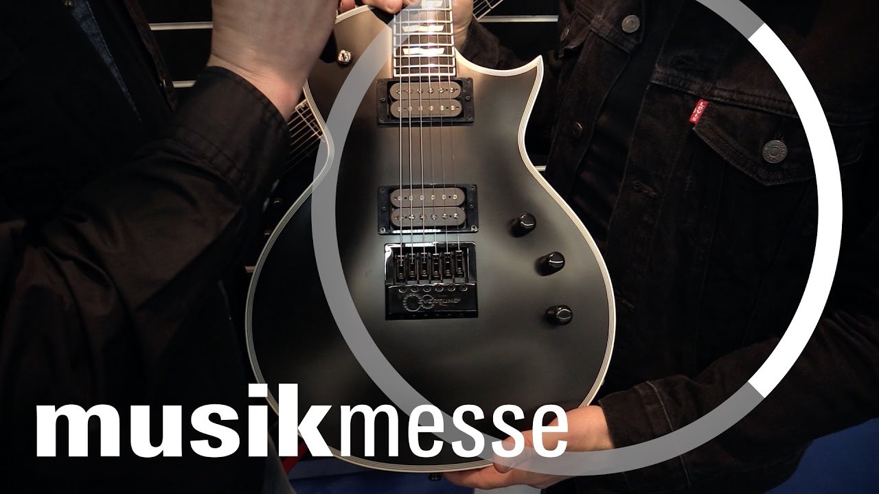 Musikmesse 2017: ESP Eclipse mit Evertune Bridge - YouTube