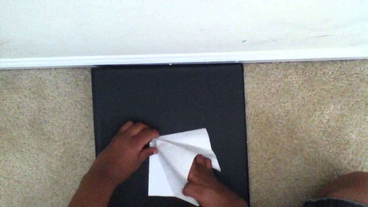 How to make a Frog Base in Origami - YouTube