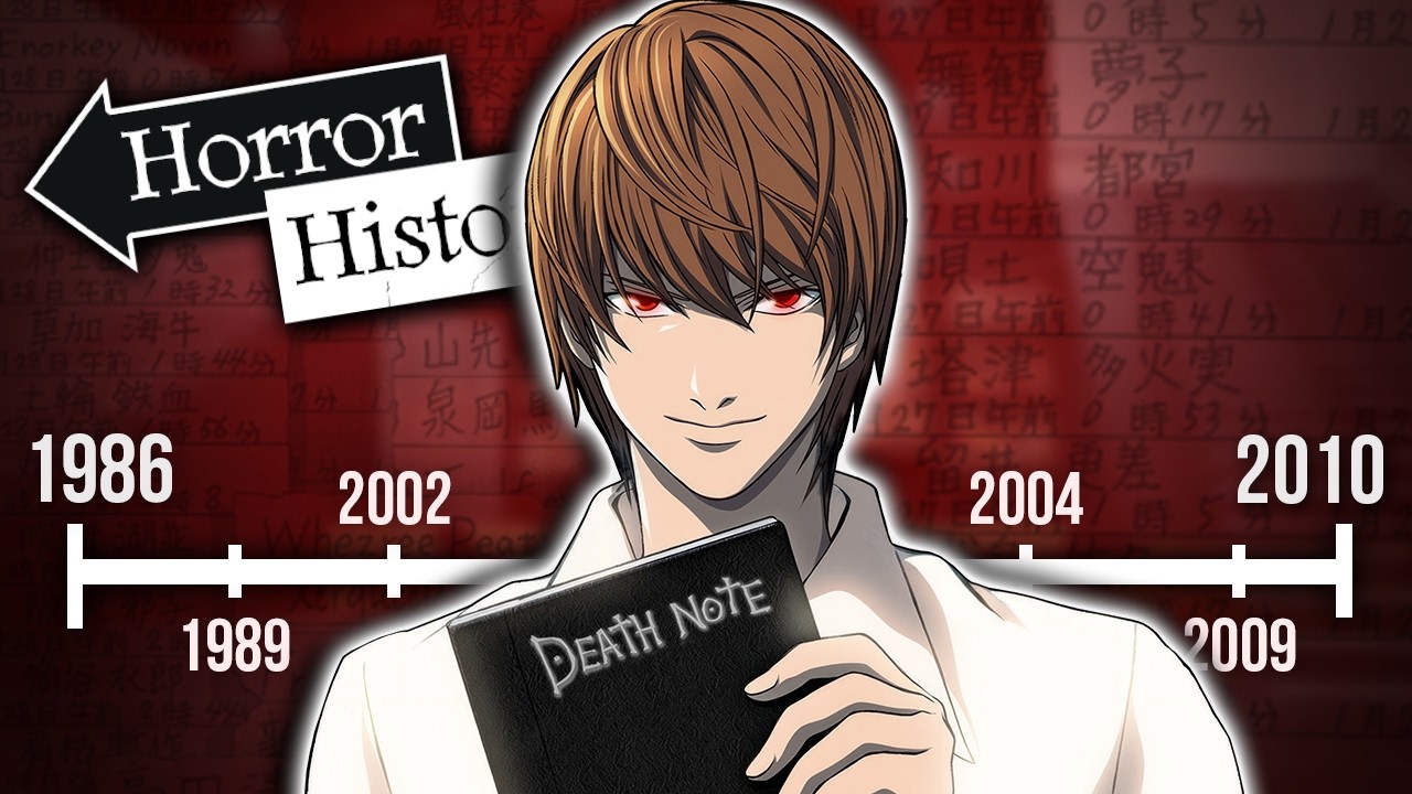 Death Note: The Complete History of Light Yagami | Horror History - YouTube