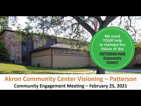 Patterson Park Community Center Public Meeting - YouTube