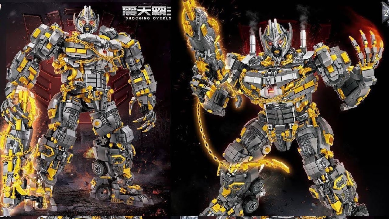 New transformers TANK 9211 Shocking Overlord Megatron build a figure ...