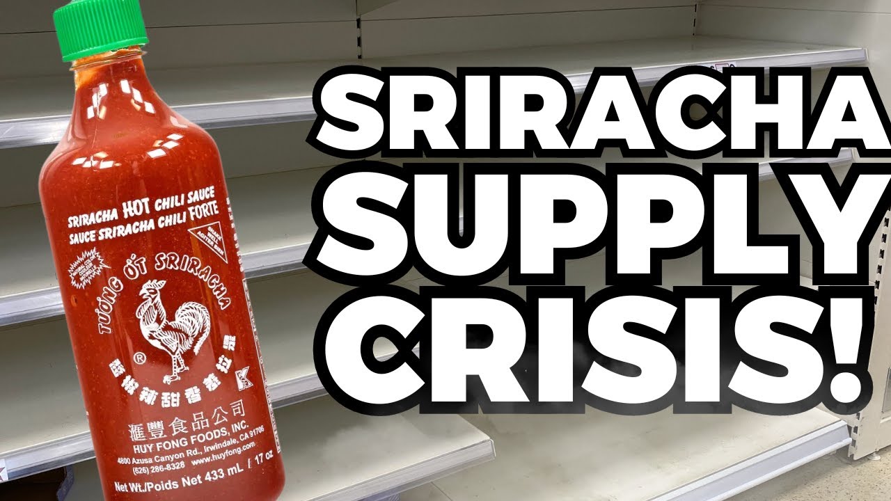 Sriracha Shortage: Price Surge! 🔥 - YouTube