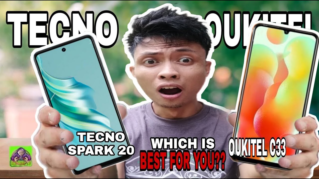 TECNO SPARK 20 VS OUKITEL C33 - FULL COMPARISON | PERFORMANCE | CAMERA ...