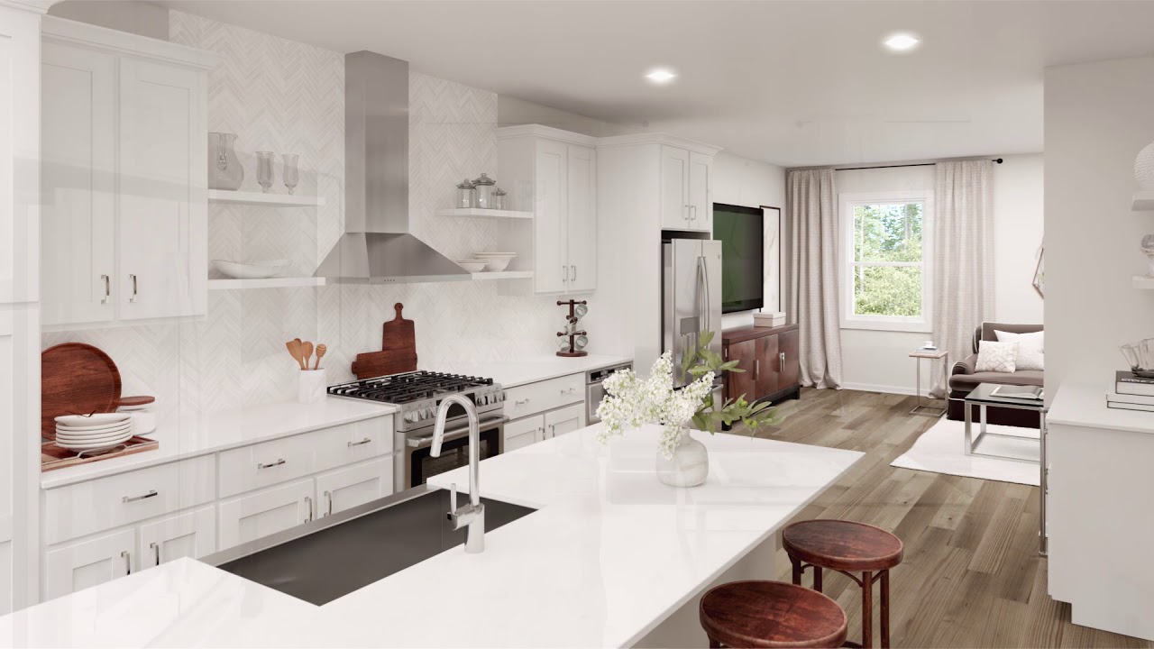 Townhomes for Sale Charlotte | Shea Urban | Brooklyn - YouTube