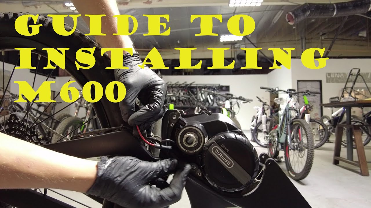 How to install the M600 motor. - YouTube