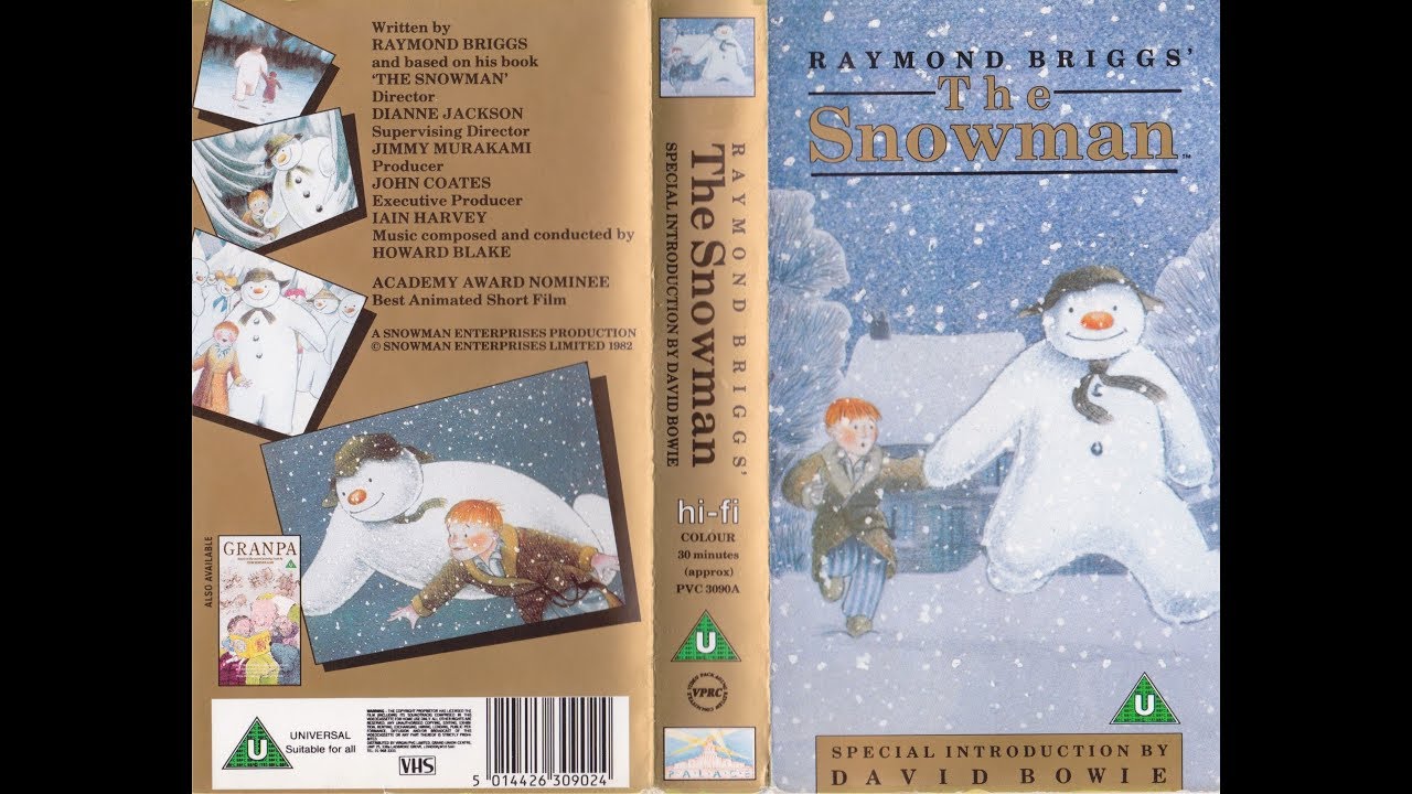 The Snowman (1982 UK VHS) - YouTube