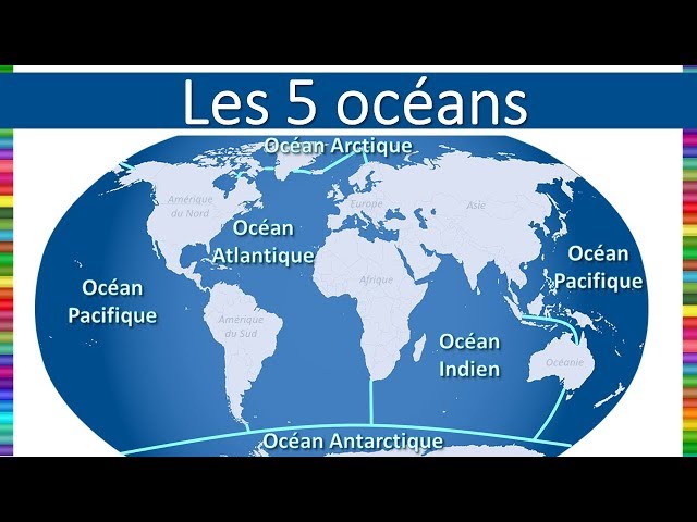 Carte Du Monde De L'océan Austral Cro – 109 – Présentation De