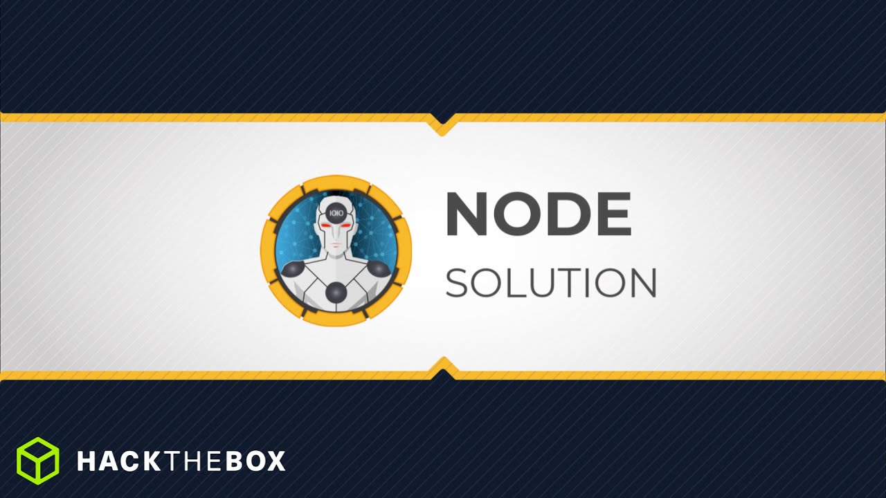 NODE 🟠 | HackTheBox - Solution - YouTube