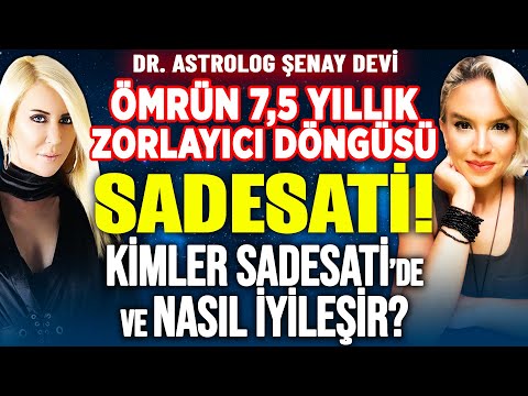 DİKKAT! Ömrün 7,5 Yıllık Zorlayıcı Döngüsü, SADESATİ! Kimler SadeSati'de, Nasıl İyileşir! Şenay Devi