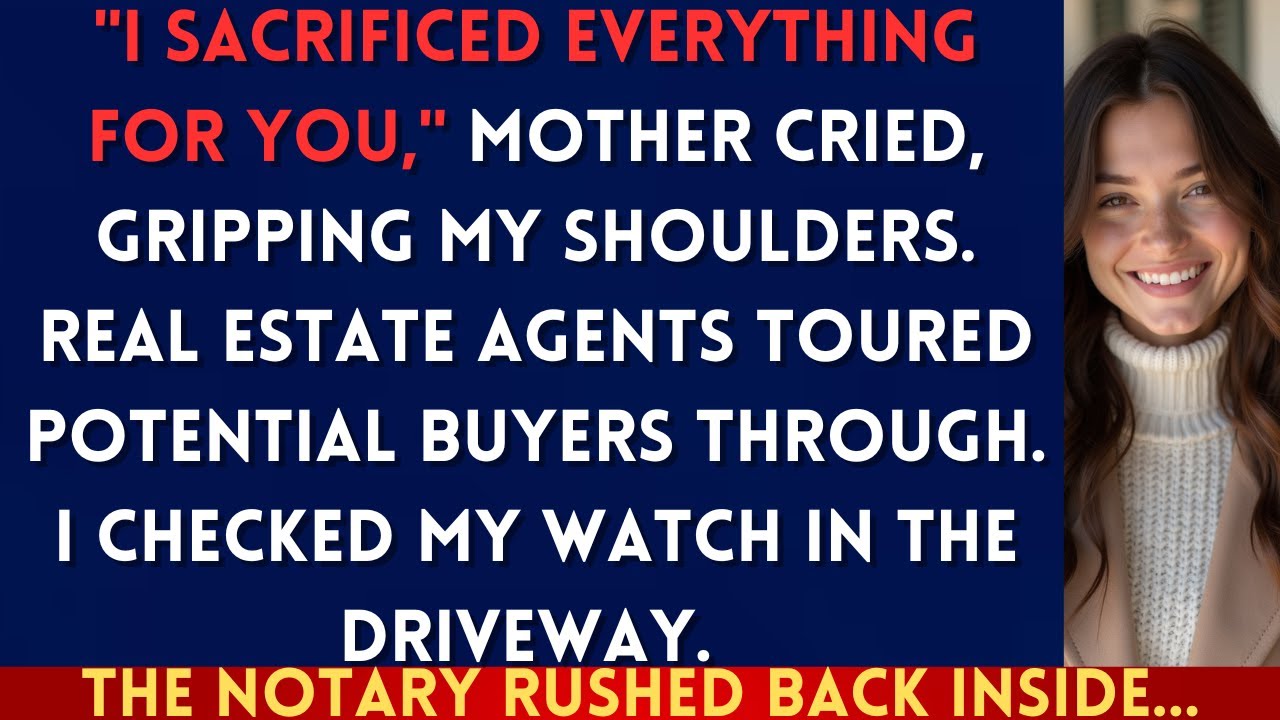 Mother Shook Me Violently "I Sacrificed Everything!"—Demanded My ...