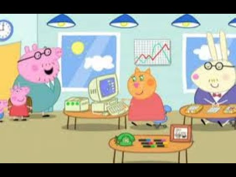 🐷 Peppa Pig Daddy Pig’s Office, Peppa Pig Little Creatures , Peppa Pig ...