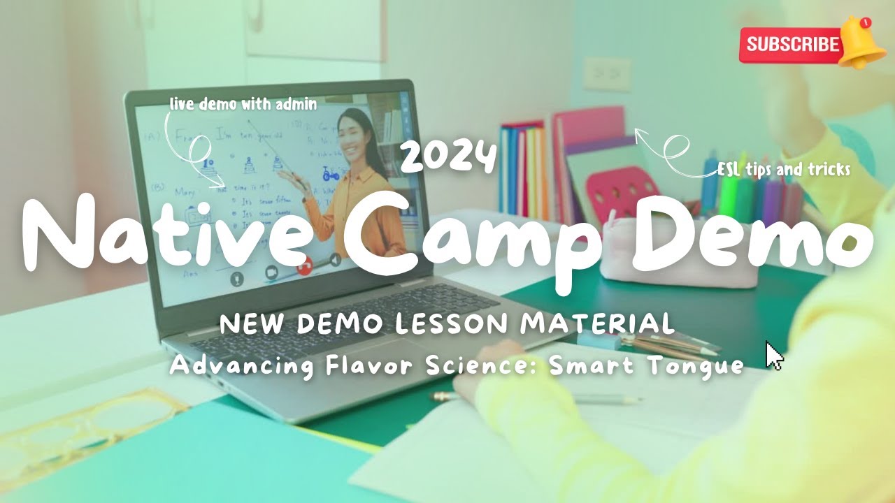 NEW DEMO LESSON MATERIAL 2024 | Advancing Flavor Science: Smart Tongue ...