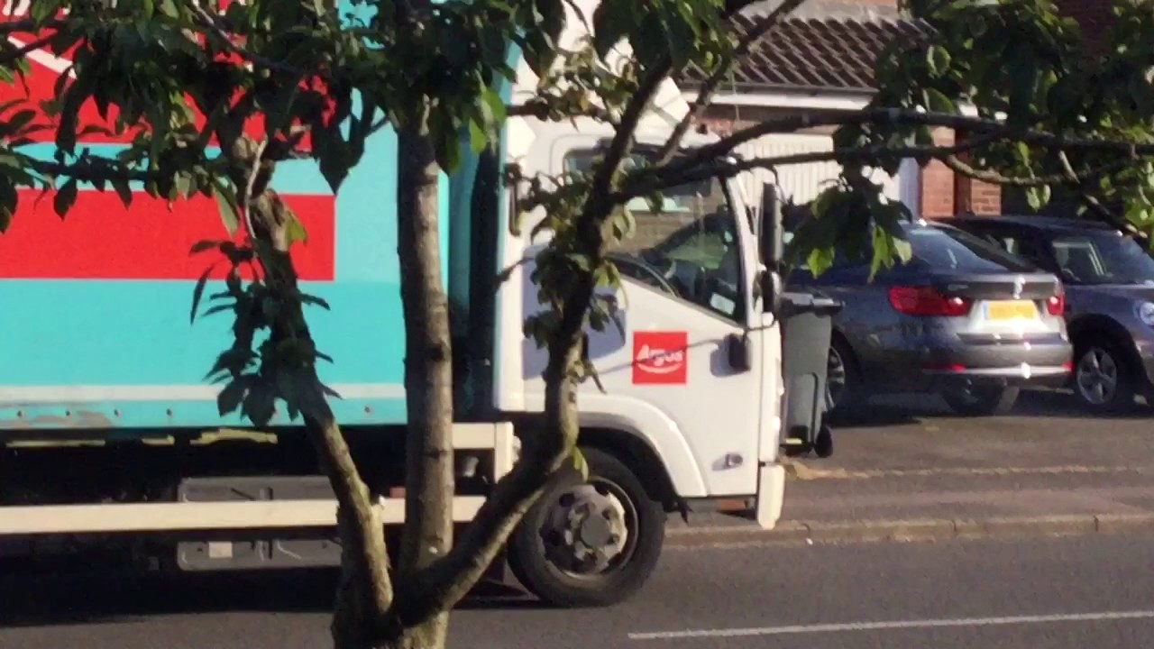 I Spotted A Huge Argos Lorry On My Road - YouTube