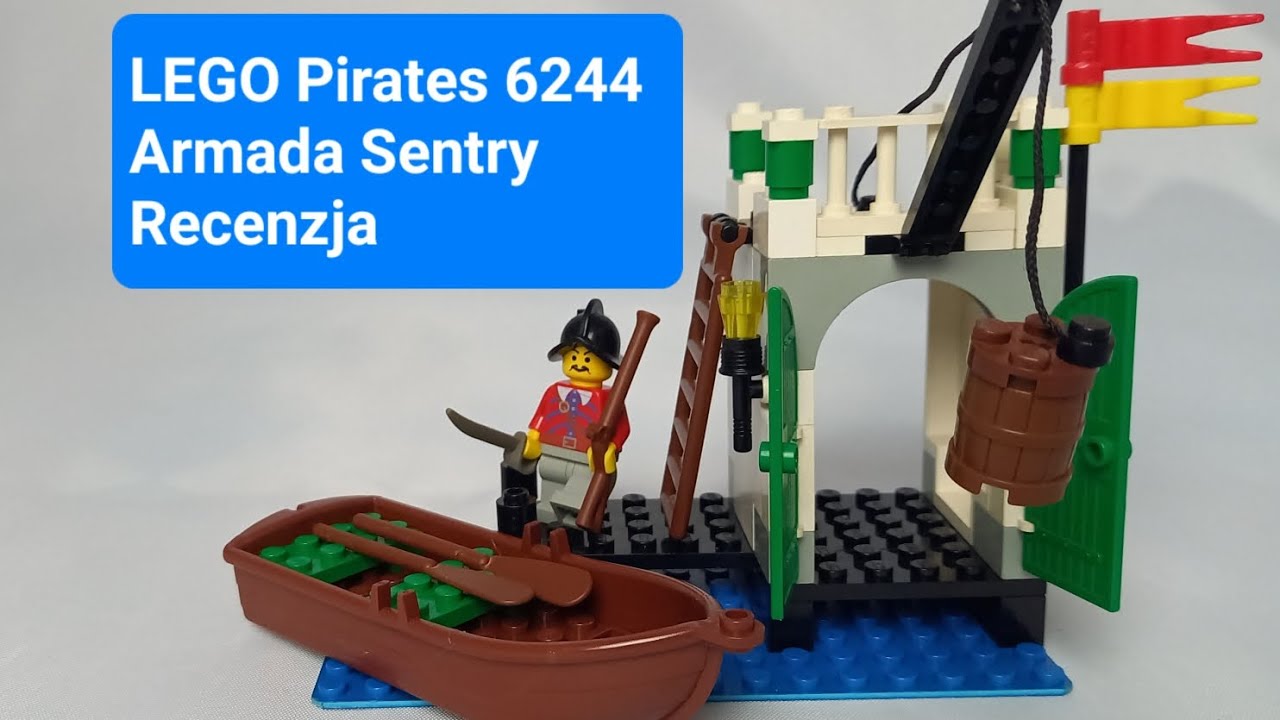 LEGO Pirates 6244 Armada Sentry||Posterunek Armady||Recenzja - YouTube