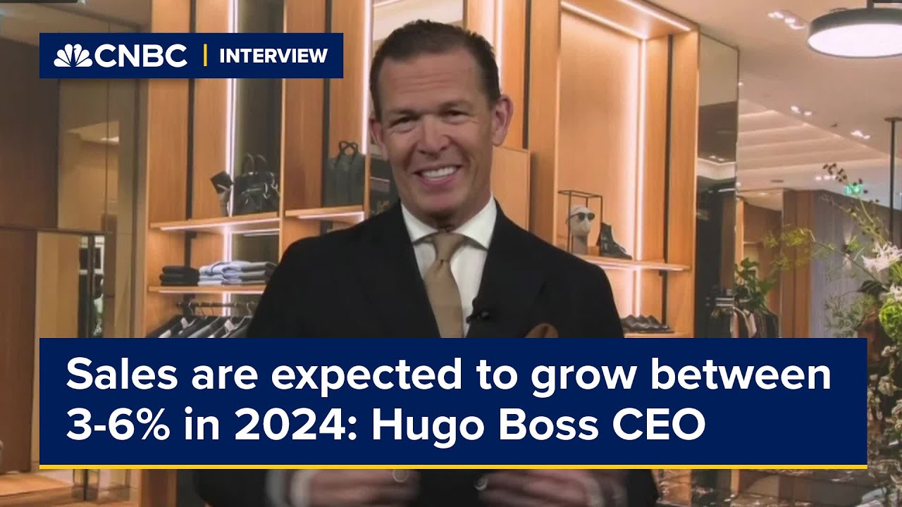 Company sales expected to grow between 3-6% in 2024: Hugo Boss CEO ...