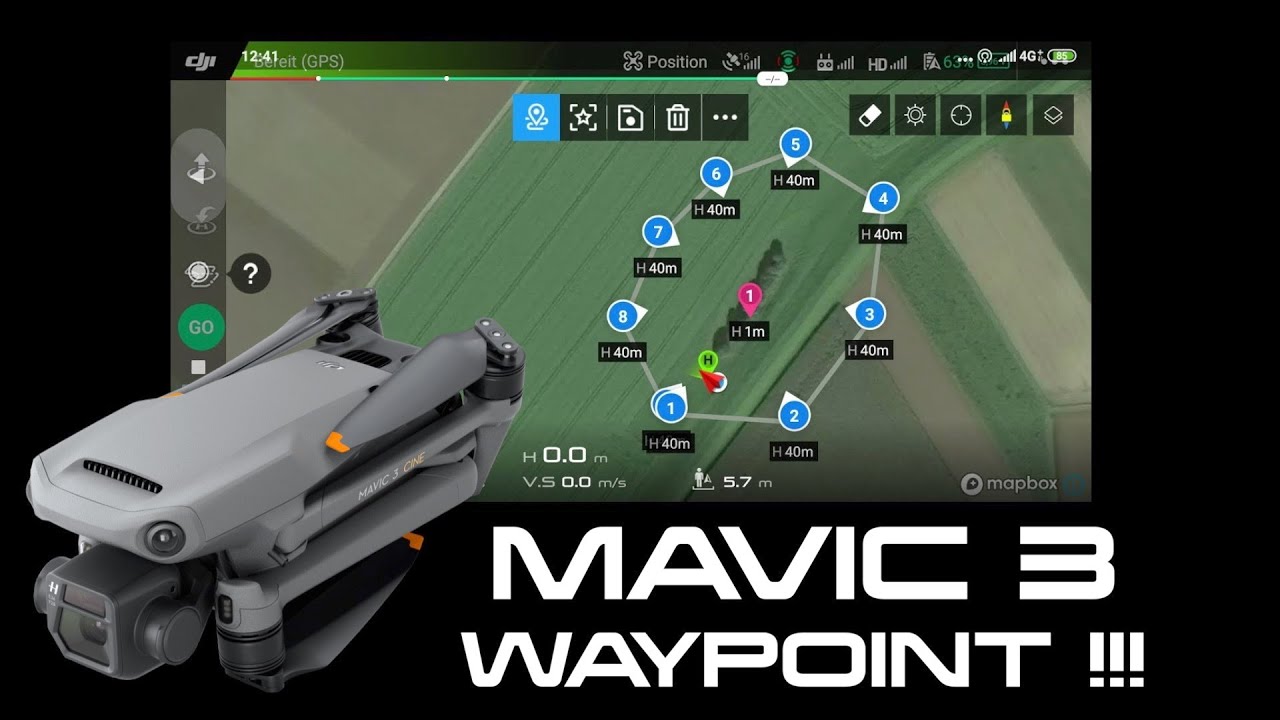 DJI MAVIC 3 IN ARRIVO IL WAYPOINT !!! - YouTube