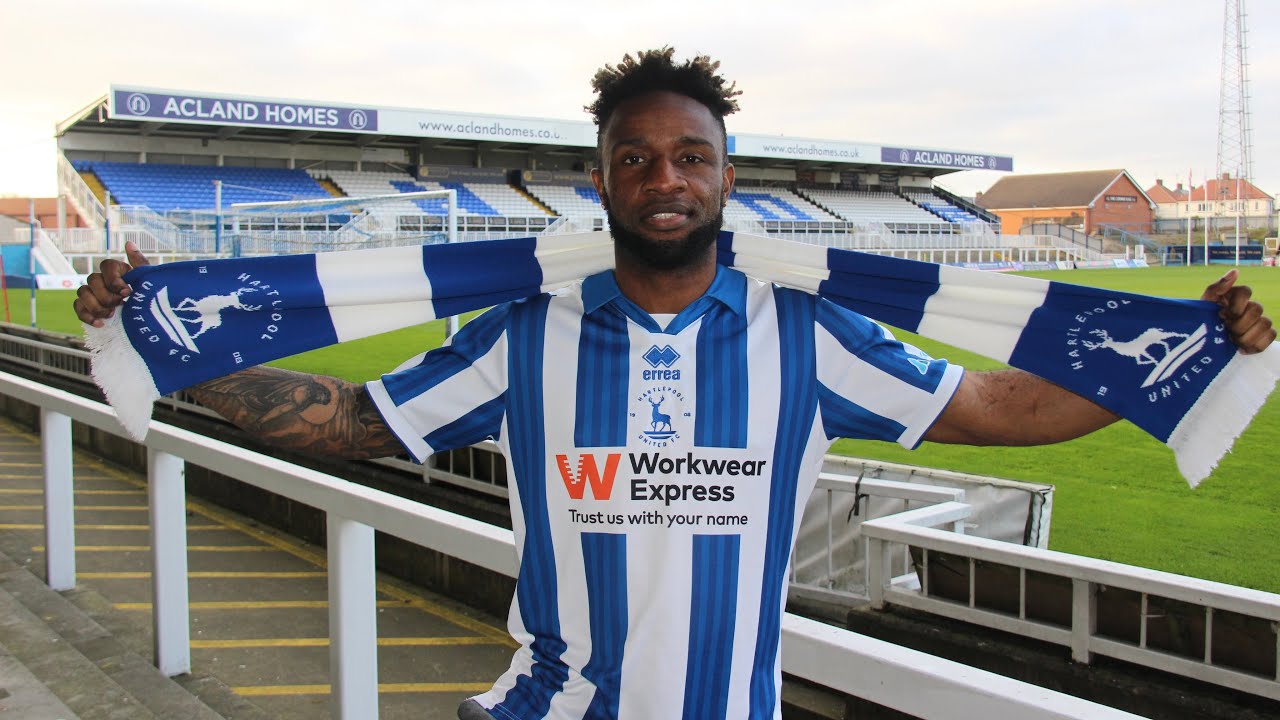 “It’s all about the team” 👊 | Kazenga LuaLua joins Hartlepool United ...