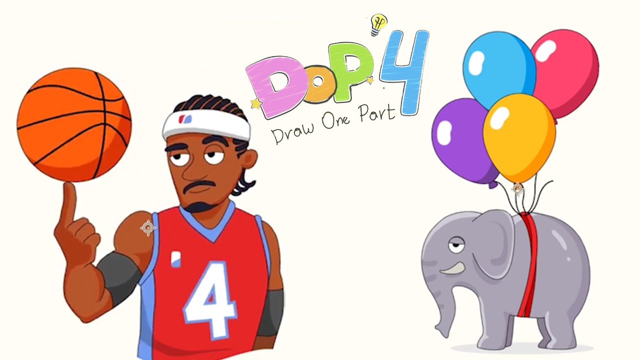 DOP 4 Draw One Part Level 20 - 40 - YouTube