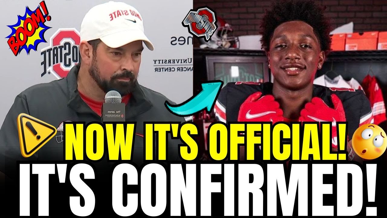 BREAKING NEWS!JUST CONFIRMED IN OHIO STATE!NEWS OHIO STATE FOOTBALL ...