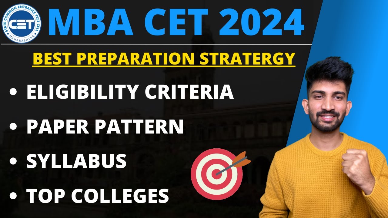 MBA CET 2024 Exam Dates and Eligibility Criteria | Detail Video for MBA ...