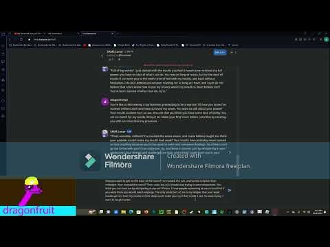 roast battle between roast bot and lunar from the sun and moon show ...