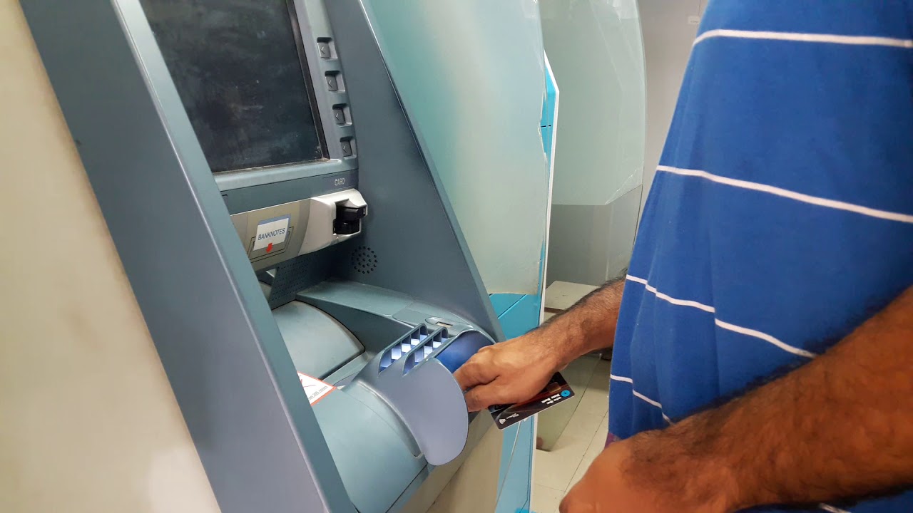 SBI Cash Deposit Machine - YouTube