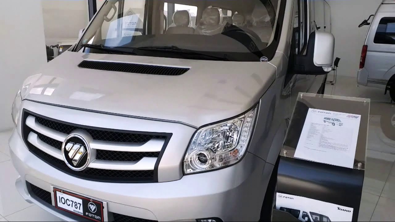 FOTON TOANO 2.8L MT 16 SEATER (09953196788) - YouTube