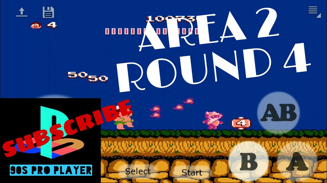 ADVENTURE ISLANDS STAGE 2-4/90S PRO PLAYER/AREA 2 ROUND 4/90S GAMES ...