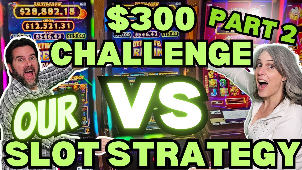 Part 2 $300 Bankroll Challenge Slot machine strategy - YouTube