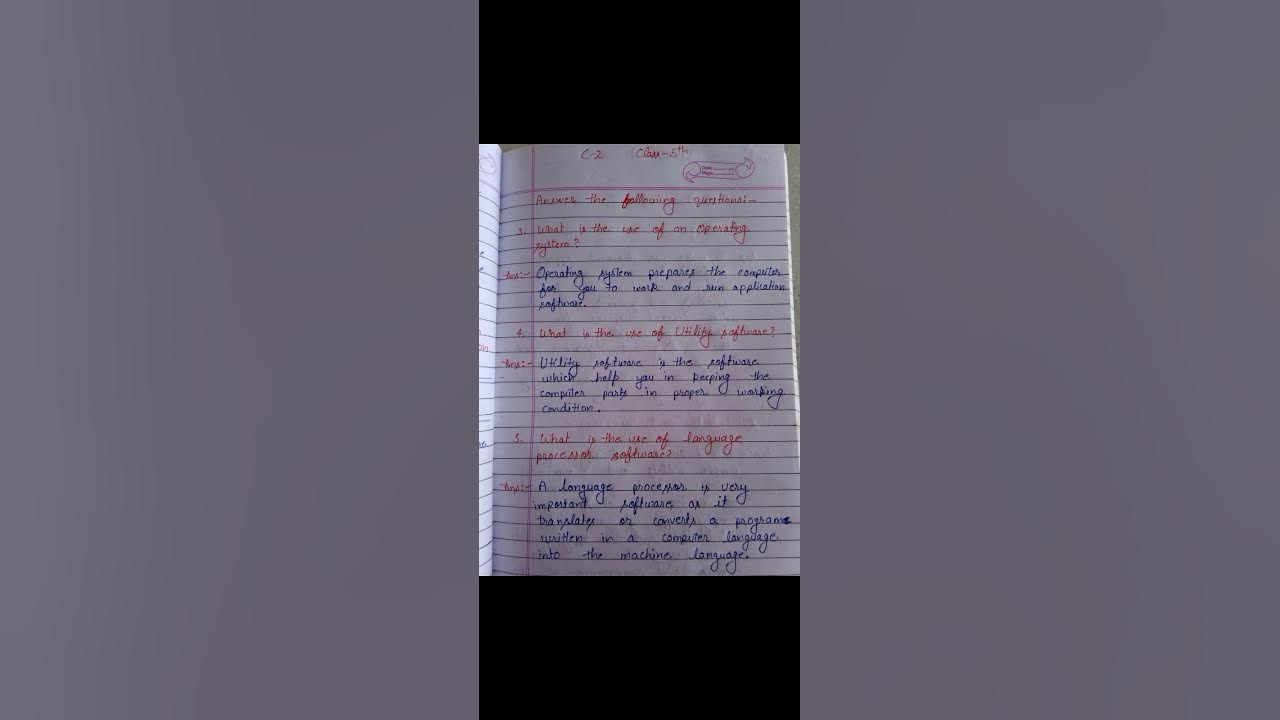 Class 5th Computer Chapter No 2 Answer The Following Questions 3 class-5th-computer-chapter-no-2-answer-the-following-questions-3