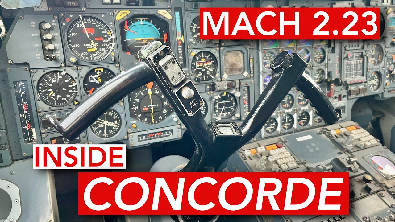 Detailed tour through Concorde! (incl. the cockpit) - YouTube