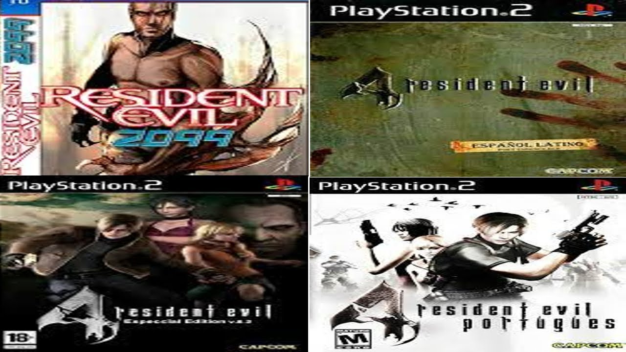 RESIDENT EVIL 4 TODAS LAS ISOS DE PS2 (USB/DVD/EMULADOR) - YouTube
