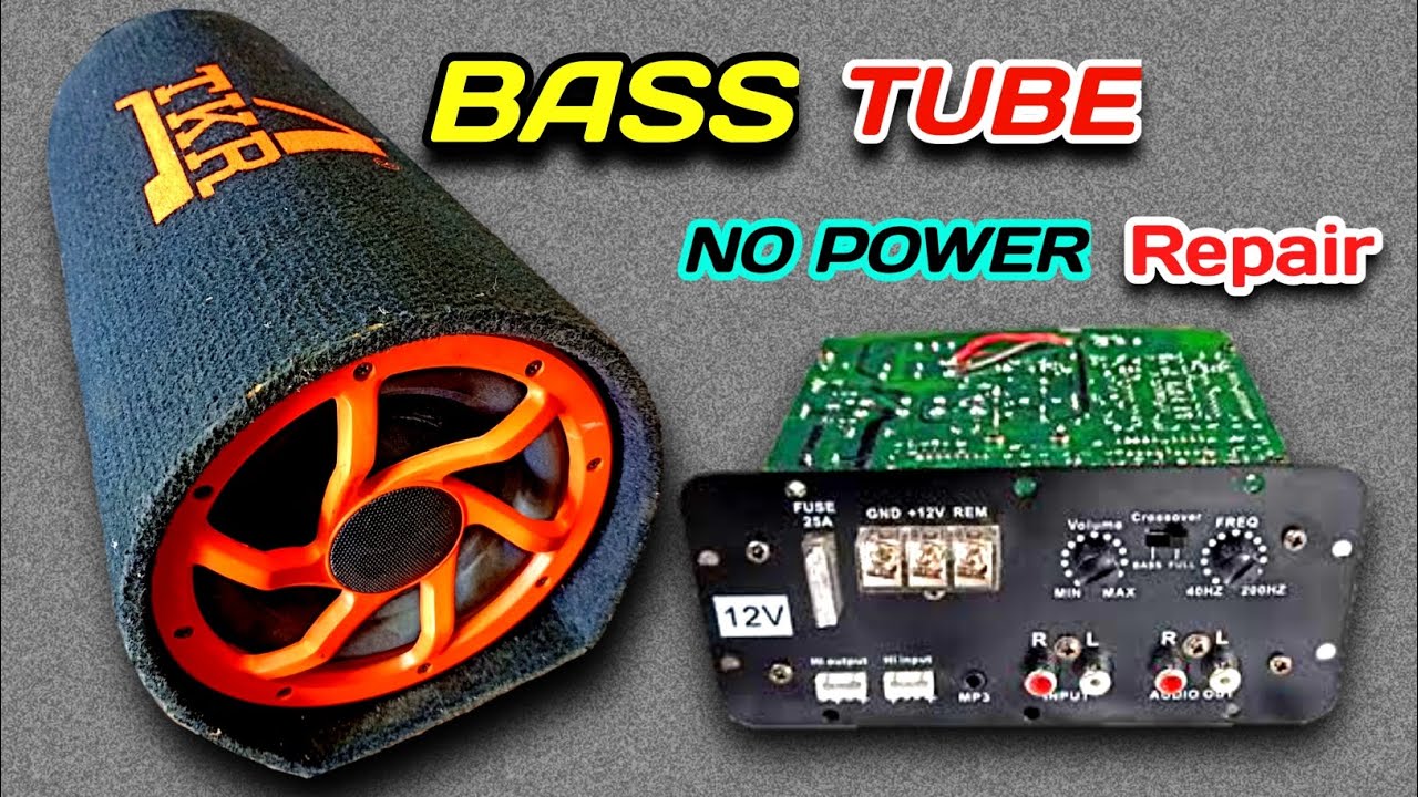 bass tube amplifier board bass tube repair bass tube#basstutorial - YouTube