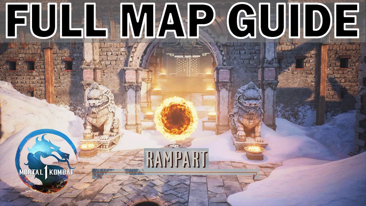 RAMPART FULL MAP COMPLETION GUIDE - Season 4: The Huntress | Mortal ...