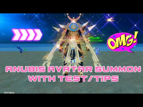 Utopia Origin | New update Anubis Avatar | Test damage/Tips - YouTube