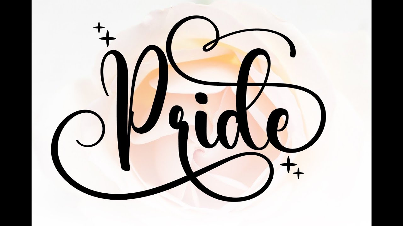 Pride | Handwritten Font Secrets: Adding Joyful Touch to Designs - YouTube
