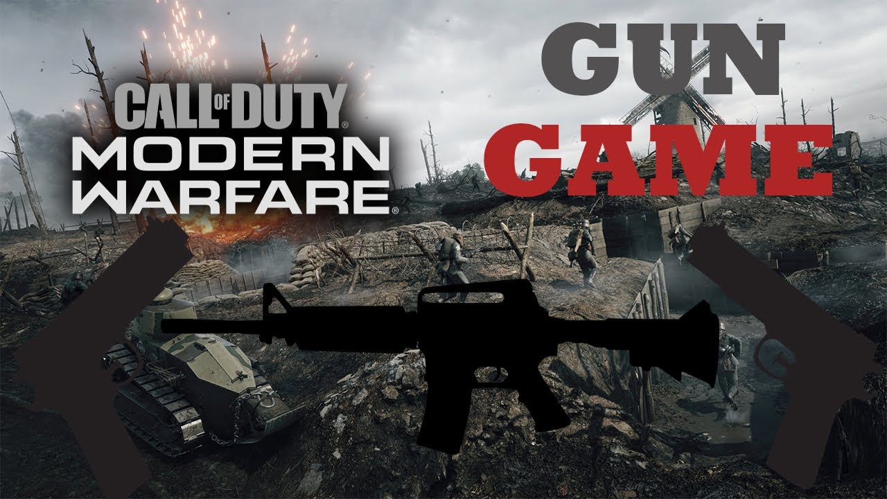COD-MODERN WARFARE *GUN GAME * - YouTube