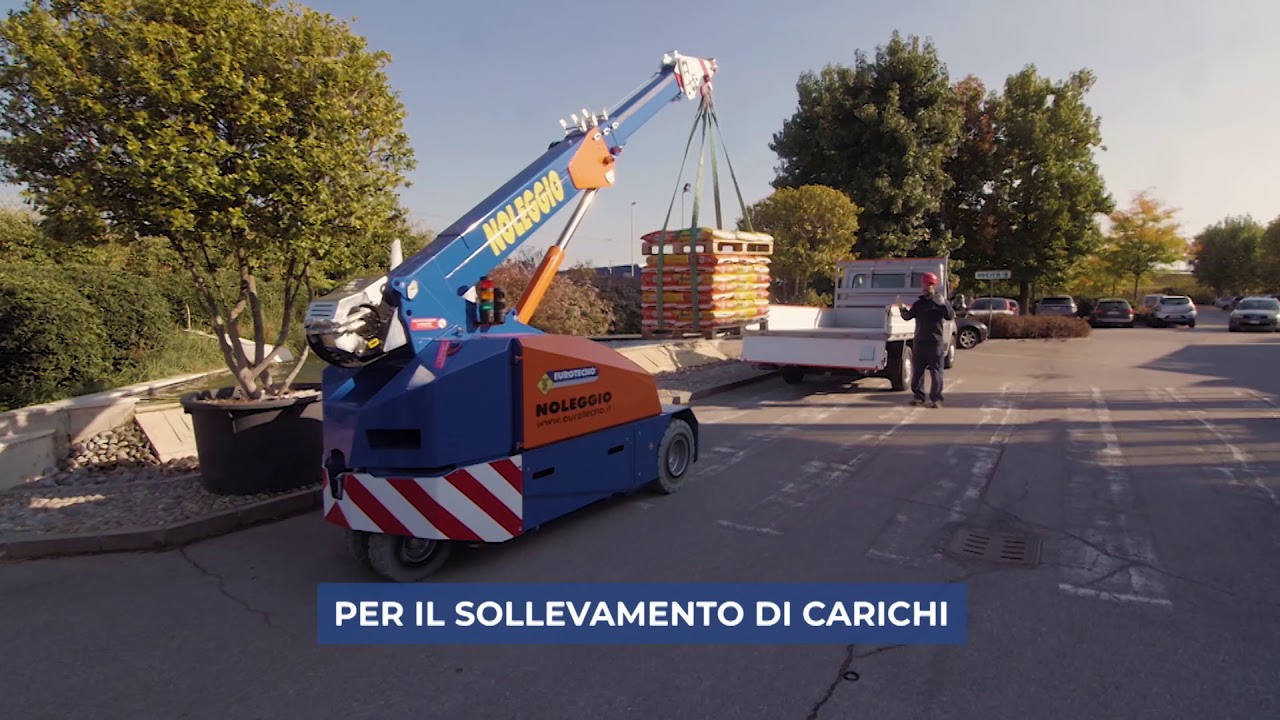 Eurotecno | Noleggio mezzi di sollevamento senza operatore - YouTube