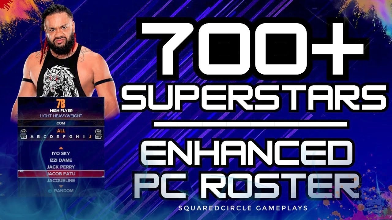 WWE 2K24 Fully Modded Roster - 700+ Superstars | Epic PC Mods | Better ...