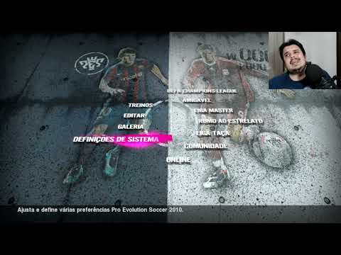 O MENU LINDO do PES 2010!
