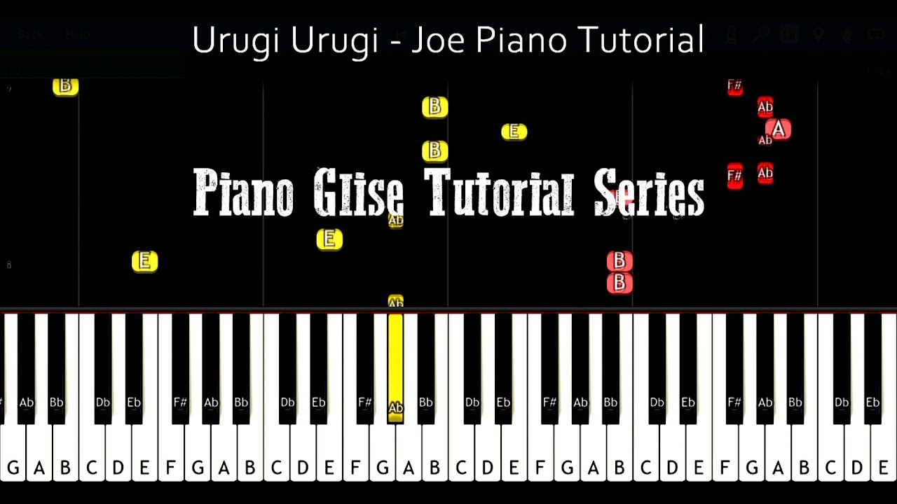 Urugi Urugi Piano Cover | Joe | Siddhu Kumar | Rio Raj | Piano Glise ...