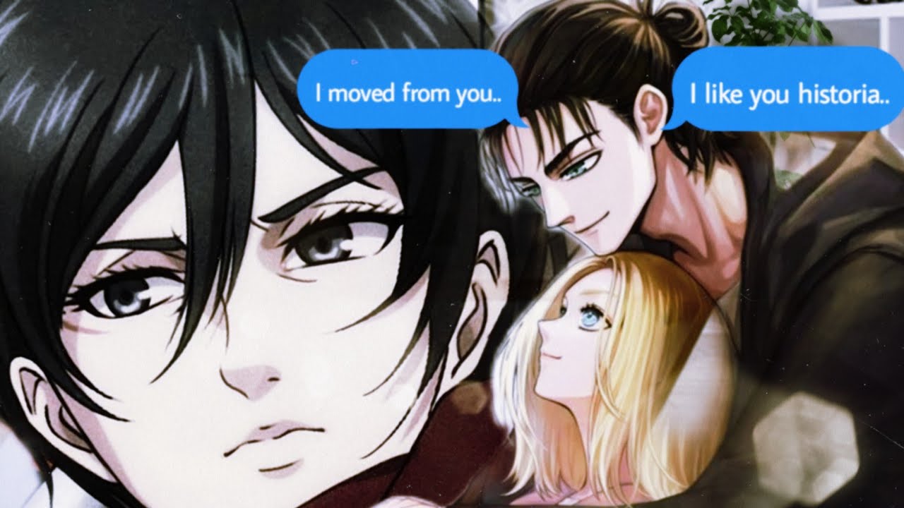 Attack on titan chat story - Eren Makes Mikasa Jealous - 3 - YouTube