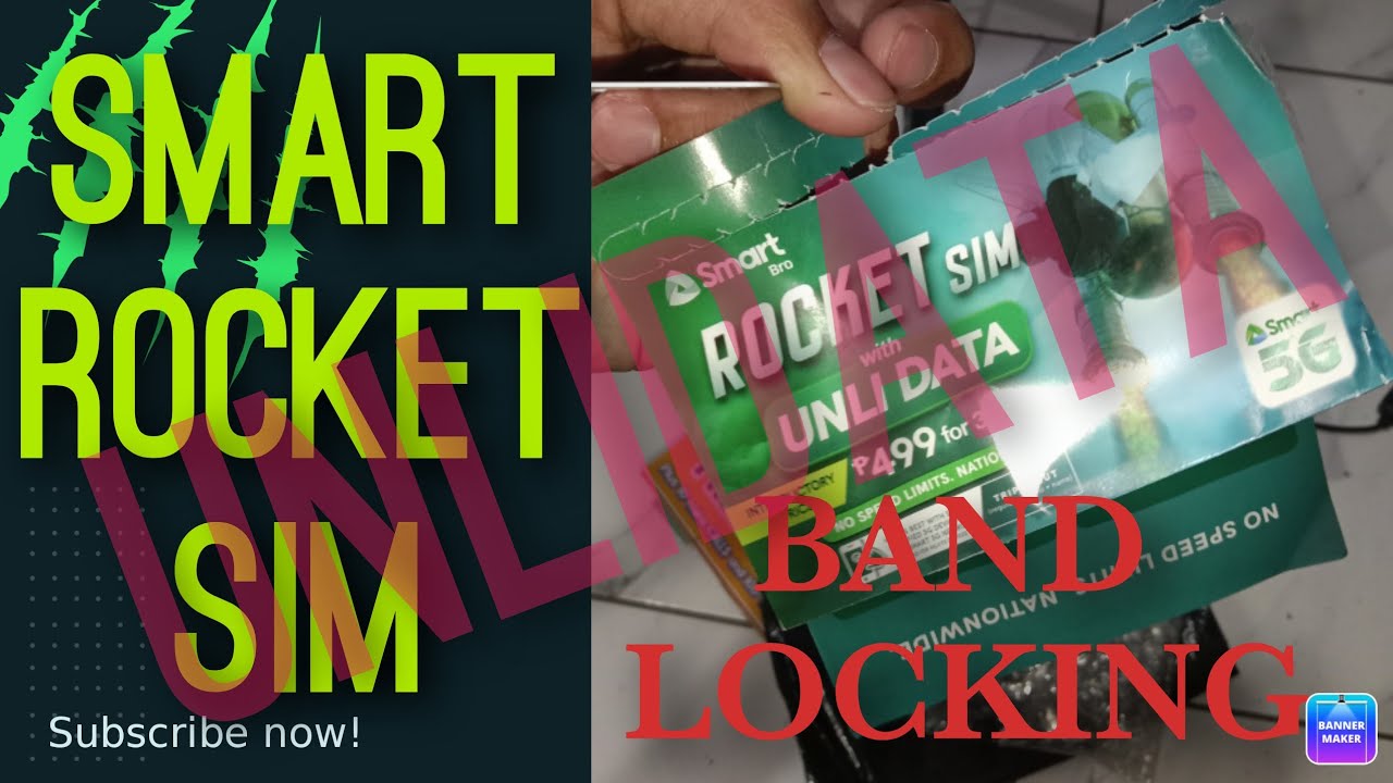 SMART ROCKET SIM SET-UP + BAND LOCKING - YouTube